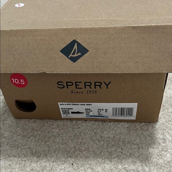 Sperry | Shoes | Sperry Ao 2eye Cross Lace Boat Shoes Gray | Poshmark